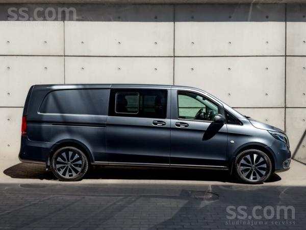 Grey Mercedes-Benz Vito 2022 in Riga, with an engine capacity of 2.00 L and mileage of 134 thousand km for 33900 €, photo 3 on AUTOMOTO.COM.LV
