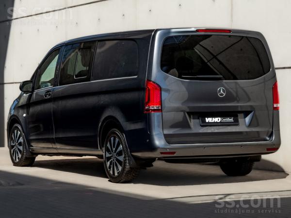 Grey Mercedes-Benz Vito 2022 in Riga, with an engine capacity of 2.00 L and mileage of 134 thousand km for 33900 €, photo 5 on AUTOMOTO.COM.LV