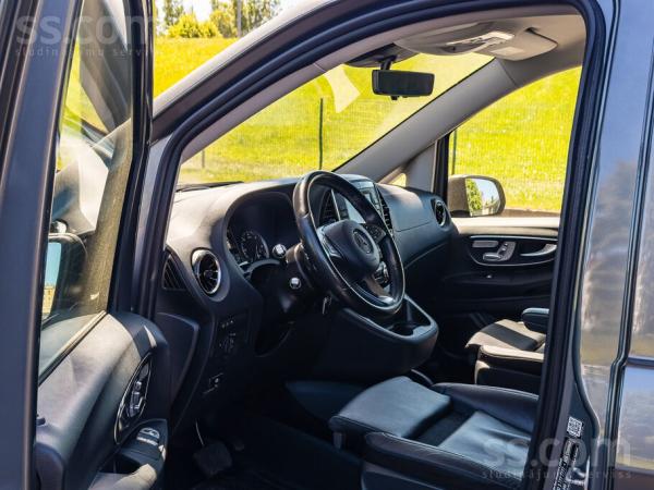 Grey Mercedes-Benz Vito 2022 in Riga, with an engine capacity of 2.00 L and mileage of 134 thousand km for 33900 €, photo 8 on AUTOMOTO.COM.LV