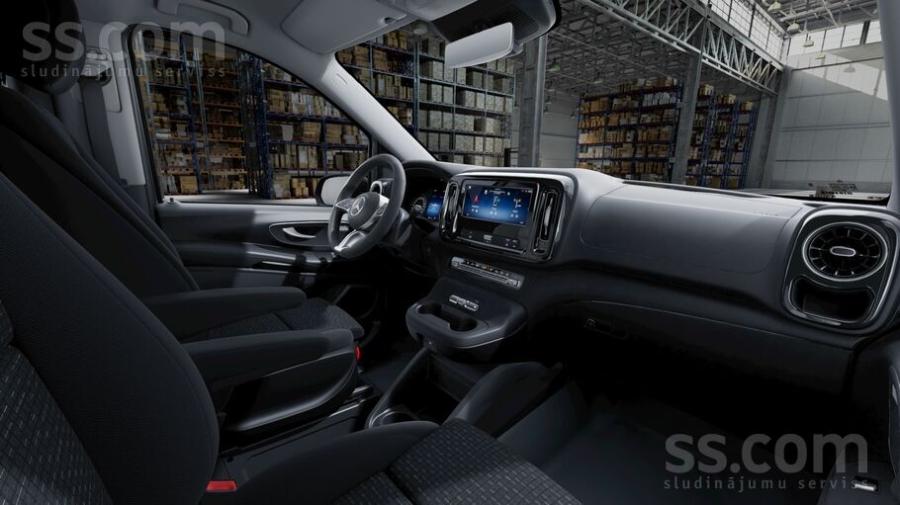 Pelēks Mercedes-Benz Vito 2025 Rīga, ar dzinēja tilpumu 2.00 L un nobraukumu 42 tūkst. km par 54900 €, foto 9 vietnē AUTOMOTO.COM.LV