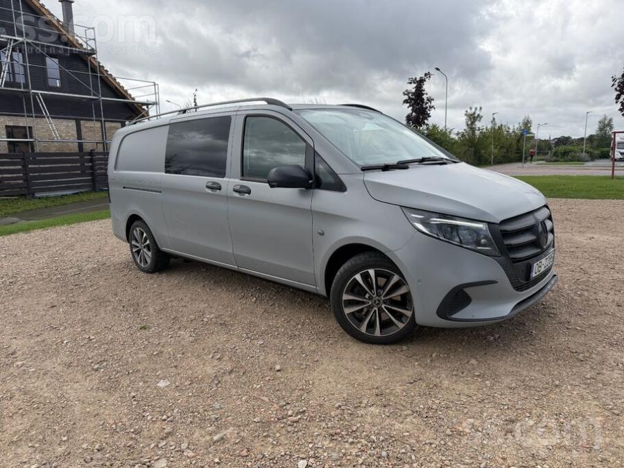Pelēks Mercedes-Benz Vito 2025 Jelgava, ar dzinēja tilpumu 2.00 L un nobraukumu 35 tūkst. km par 69999 €, foto 4 vietnē AUTOMOTO.COM.LV