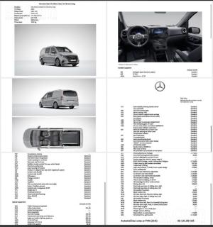 Pelēks Mercedes-Benz Vito 2025 Jelgava, ar dzinēja tilpumu 2.00 L un nobraukumu 35 tūkst. km par 69999 €, foto 12 vietnē AUTOMOTO.COM.LV