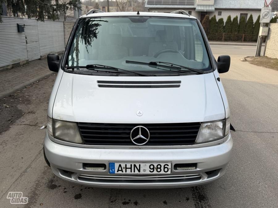 Pelēks Mercedes-Benz Vito 1998 Kauņa, ar dzinēja tilpumu 2.30 L un nobraukumu 399 tūkst. km par 2300 €, foto 2 vietnē AUTOMOTO.COM.LV