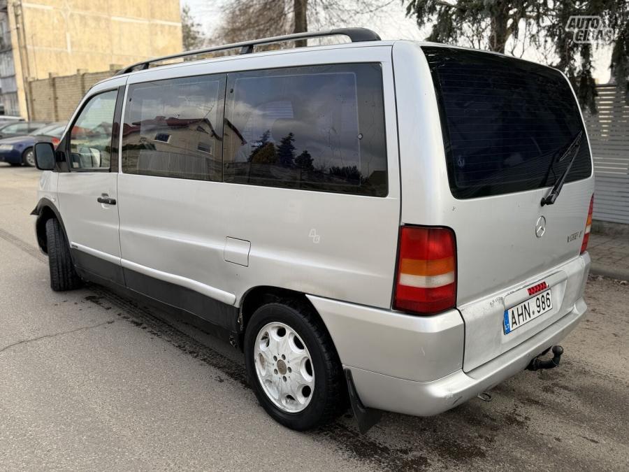 Pelēks Mercedes-Benz Vito 1998 Kauņa, ar dzinēja tilpumu 2.30 L un nobraukumu 399 tūkst. km par 2300 €, foto 7 vietnē AUTOMOTO.COM.LV
