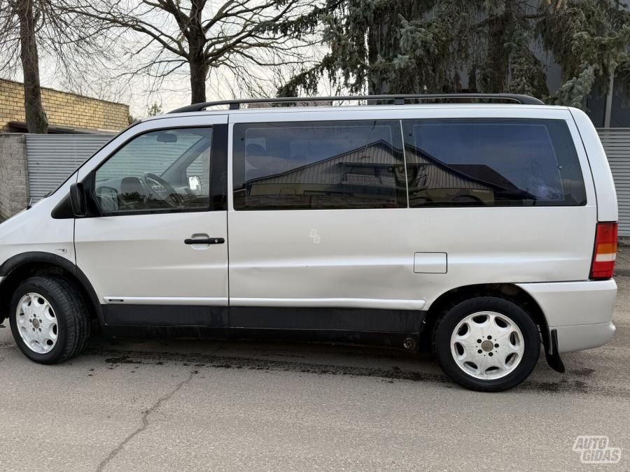 Pelēks Mercedes-Benz Vito 1998 Kauņa, ar dzinēja tilpumu 2.30 L un nobraukumu 399 tūkst. km par 2300 €, foto 8 vietnē AUTOMOTO.COM.LV