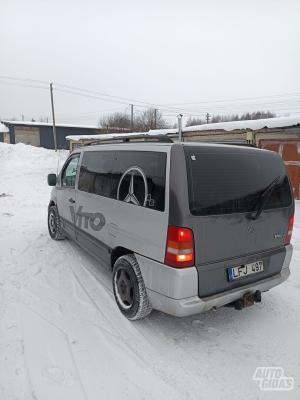 Grey Mercedes-Benz Vito 2000 in Telschi, with an engine capacity of 2.10 L and mileage of 347 thousand km for 2700 €, photo 4 on AUTOMOTO.COM.LV