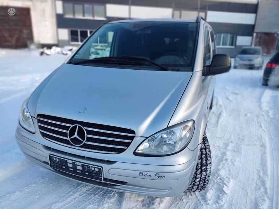 Pelēks Mercedes-Benz Vito 2004 Prienai, ar dzinēja tilpumu 2.15 L un nobraukumu 325 tūkst. km par 4300 €, foto 2 vietnē AUTOMOTO.COM.LV