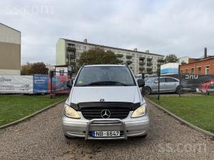 Grey Mercedes-Benz Vito 2004 in Ventspils, with an engine capacity of 2.10 L and mileage of 408 thousand km for 3300 €, photo 3 on AUTOMOTO.COM.LV