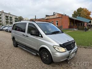 Grey Mercedes-Benz Vito 2004 in Ventspils, with an engine capacity of 2.10 L and mileage of 408 thousand km for 3300 €, photo 4 on AUTOMOTO.COM.LV