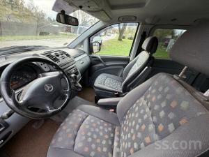 Grey Mercedes-Benz Vito 2004 in Ventspils, with an engine capacity of 2.10 L and mileage of 408 thousand km for 3300 €, photo 11 on AUTOMOTO.COM.LV