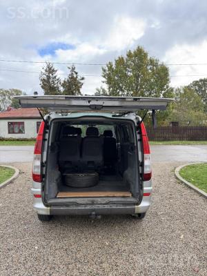 Grey Mercedes-Benz Vito 2004 in Ventspils, with an engine capacity of 2.10 L and mileage of 408 thousand km for 3300 €, photo 17 on AUTOMOTO.COM.LV