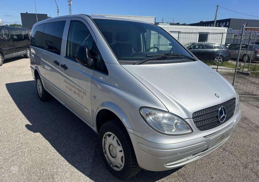 Grey Mercedes-Benz Vito 2006 in Kaunas, with an engine capacity of 2.15 L and mileage of 254 thousand km for 5400 €, photo 3 on AUTOMOTO.COM.LV
