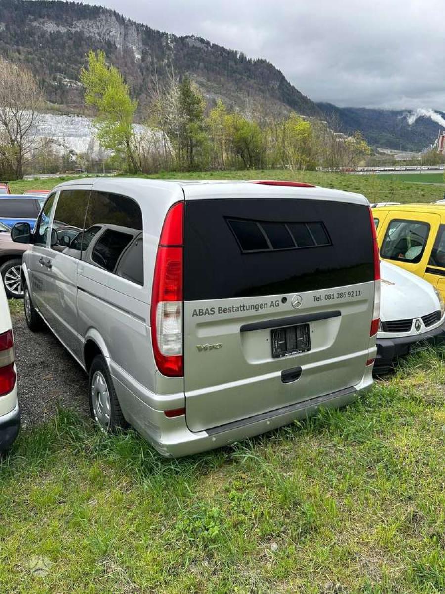 Grey Mercedes-Benz Vito 2006 in Kaunas, with an engine capacity of 2.15 L and mileage of 254 thousand km for 5400 €, photo 5 on AUTOMOTO.COM.LV