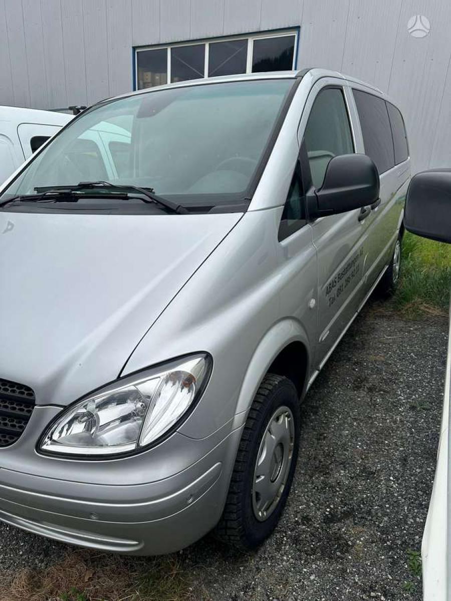 Grey Mercedes-Benz Vito 2006 in Kaunas, with an engine capacity of 2.15 L and mileage of 254 thousand km for 5400 €, photo 10 on AUTOMOTO.COM.LV