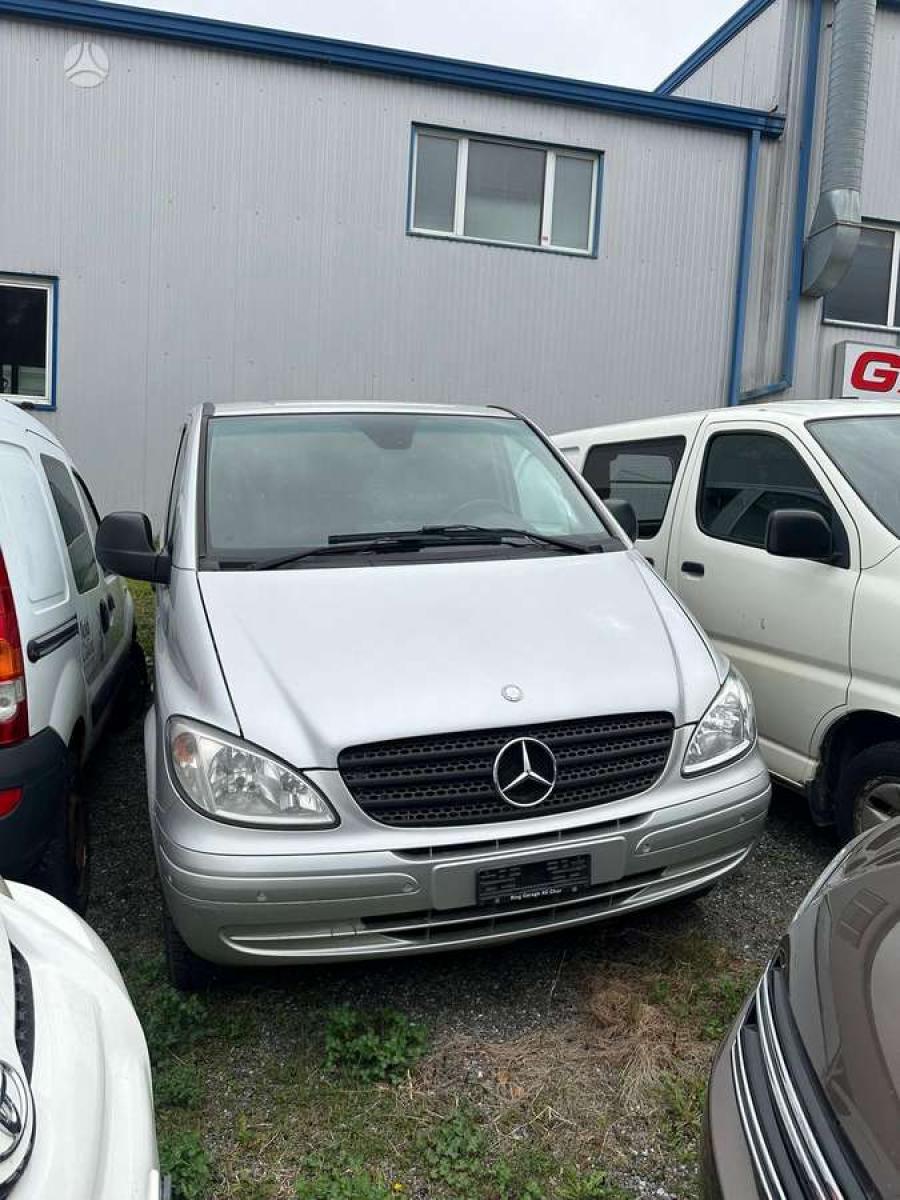 Grey Mercedes-Benz Vito 2006 in Kaunas, with an engine capacity of 2.15 L and mileage of 254 thousand km for 5400 €, photo 11 on AUTOMOTO.COM.LV