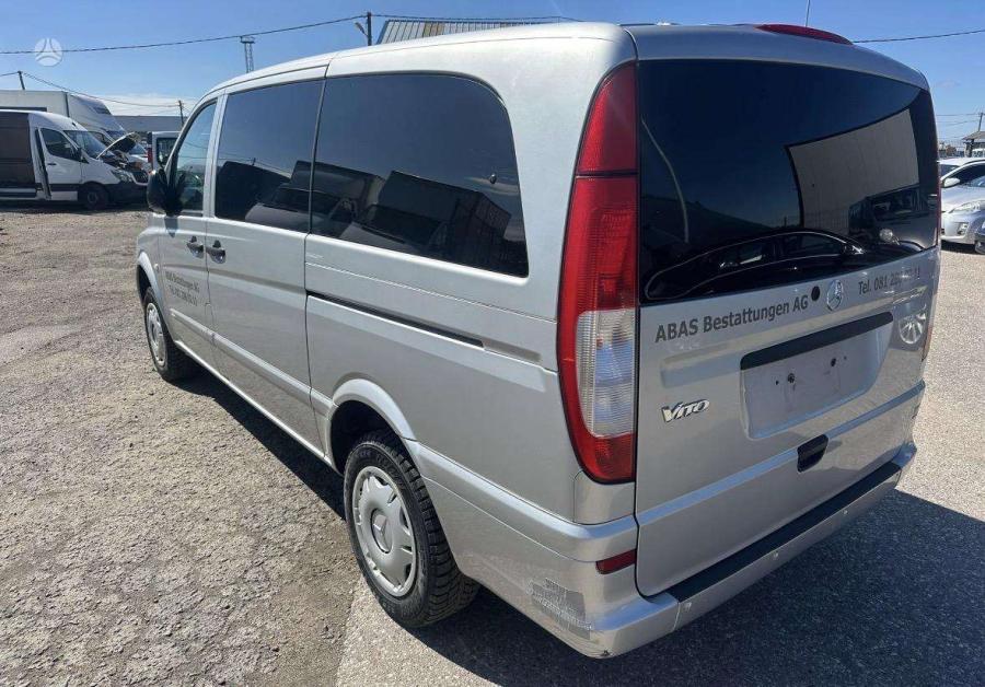 Grey Mercedes-Benz Vito 2006 in Kaunas, with an engine capacity of 2.15 L and mileage of 254 thousand km for 5400 €, photo 16 on AUTOMOTO.COM.LV