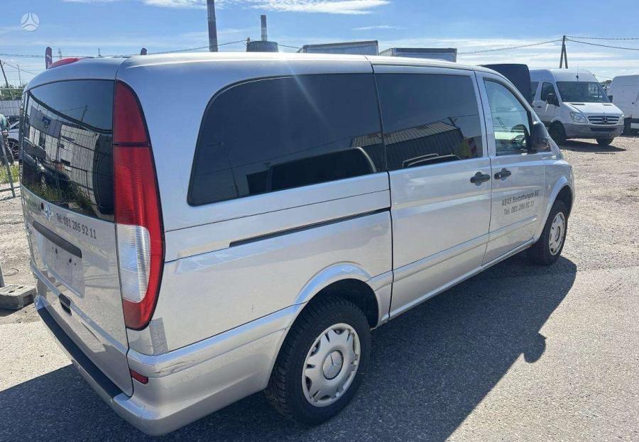 Grey Mercedes-Benz Vito 2006 in Kaunas, with an engine capacity of 2.15 L and mileage of 254 thousand km for 5400 €, photo 18 on AUTOMOTO.COM.LV