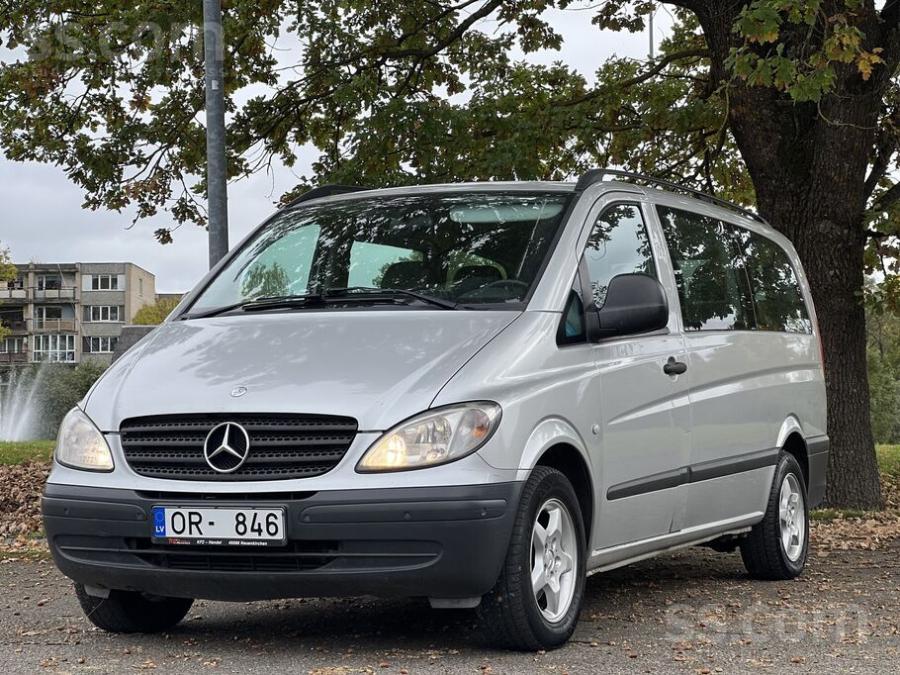 Pelēks Mercedes-Benz Vito 2006 Jēkabpils, ar dzinēja tilpumu 2.20 L un nobraukumu 245 tūkst. km par 6500 €, foto 4 vietnē AUTOMOTO.COM.LV