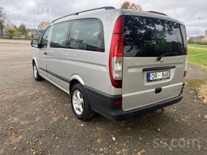 Pelēks Mercedes-Benz Vito 2006 Jēkabpils, ar dzinēja tilpumu 2.20 L un nobraukumu 245 tūkst. km par 6500 €, foto 8 vietnē AUTOMOTO.COM.LV
