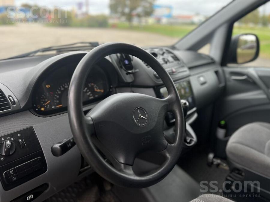 Pelēks Mercedes-Benz Vito 2006 Jēkabpils, ar dzinēja tilpumu 2.20 L un nobraukumu 245 tūkst. km par 6500 €, foto 10 vietnē AUTOMOTO.COM.LV