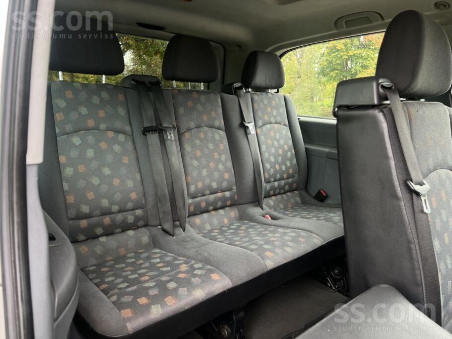 Pelēks Mercedes-Benz Vito 2006 Jēkabpils, ar dzinēja tilpumu 2.20 L un nobraukumu 245 tūkst. km par 6500 €, foto 14 vietnē AUTOMOTO.COM.LV