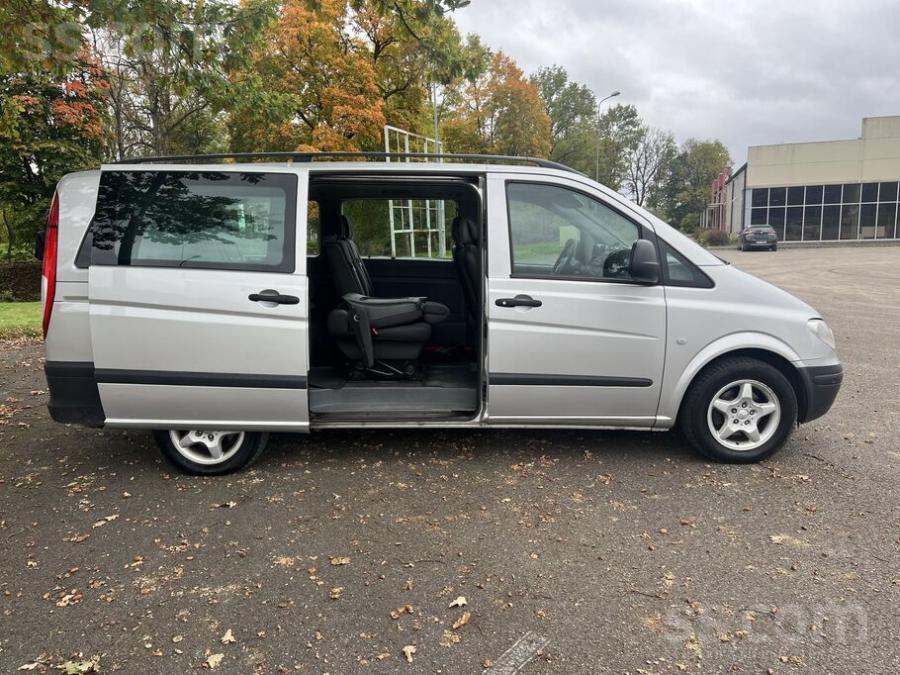Pelēks Mercedes-Benz Vito 2006 Jēkabpils, ar dzinēja tilpumu 2.20 L un nobraukumu 245 tūkst. km par 6500 €, foto 16 vietnē AUTOMOTO.COM.LV