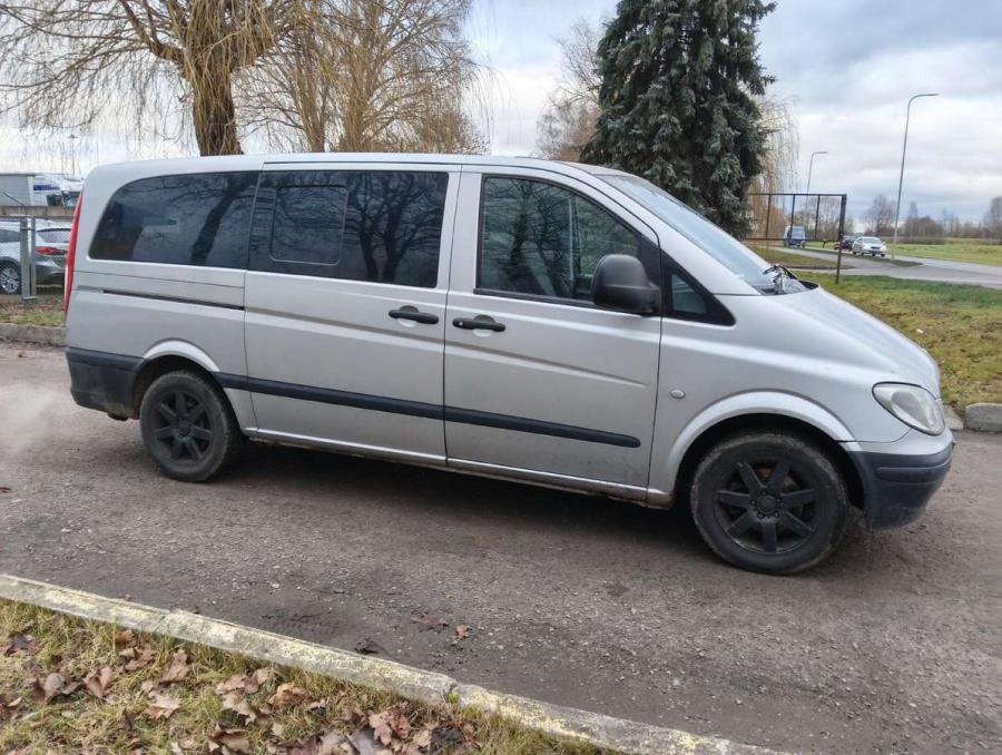 Серый Мерседес Вито 2007 в Мариямполе, объемом двигателя 2.15 л и пробегом 228 тыс. км за 4250 €, фото 6 на AUTOMOTO.COM.LV