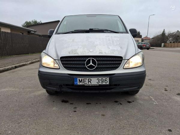 Pelēks Mercedes-Benz Vito 2009 Marijampole, ar dzinēja tilpumu 2.20 L un nobraukumu 360 tūkst. km par 3600 €, foto 1 vietnē AUTOMOTO.COM.LV