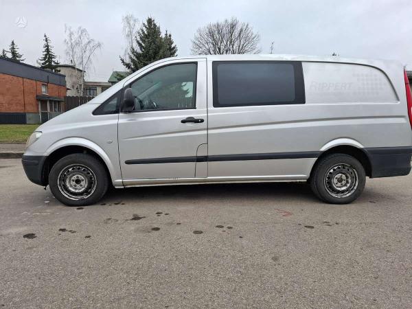 Pelēks Mercedes-Benz Vito 2009 Marijampole, ar dzinēja tilpumu 2.20 L un nobraukumu 360 tūkst. km par 3600 €, foto 2 vietnē AUTOMOTO.COM.LV