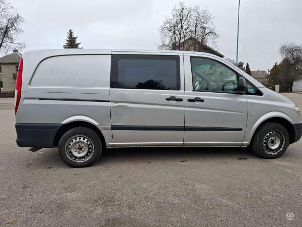 Pelēks Mercedes-Benz Vito 2009 Marijampole, ar dzinēja tilpumu 2.20 L un nobraukumu 360 tūkst. km par 3600 €, foto 3 vietnē AUTOMOTO.COM.LV