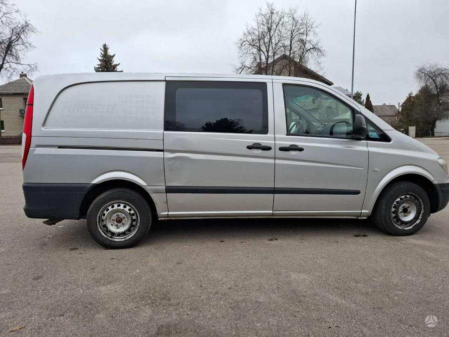 Pelēks Mercedes-Benz Vito 2009 Marijampole, ar dzinēja tilpumu 2.20 L un nobraukumu 360 tūkst. km par 3600 €, foto 3 vietnē AUTOMOTO.COM.LV