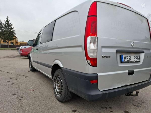 Pelēks Mercedes-Benz Vito 2009 Marijampole, ar dzinēja tilpumu 2.20 L un nobraukumu 360 tūkst. km par 3600 €, foto 6 vietnē AUTOMOTO.COM.LV
