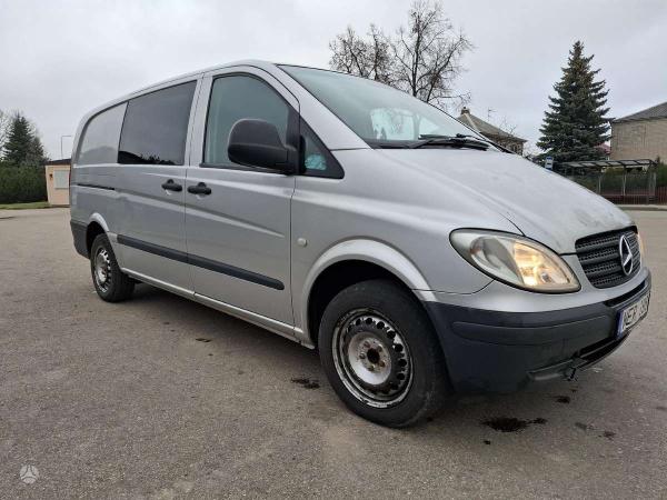 Pelēks Mercedes-Benz Vito 2009 Marijampole, ar dzinēja tilpumu 2.20 L un nobraukumu 360 tūkst. km par 3600 €, foto 7 vietnē AUTOMOTO.COM.LV