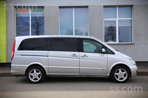 Grey Mercedes-Benz Vito 2011 in Riga, with an engine capacity of 2.20 L and mileage of 333 thousand km for 8995 €, photo 3 on AUTOMOTO.COM.LV