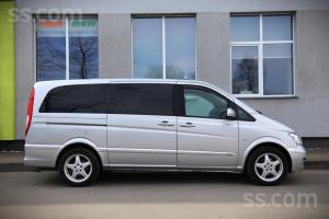 Grey Mercedes-Benz Vito 2011 in Riga, with an engine capacity of 2.20 L and mileage of 333 thousand km for 8995 €, photo 4 on AUTOMOTO.COM.LV