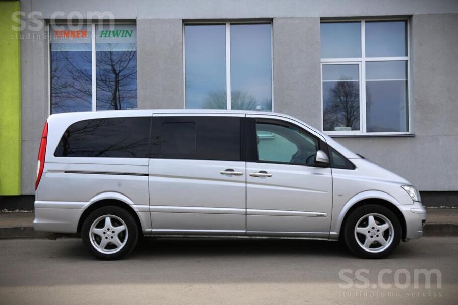 Grey Mercedes-Benz Vito 2011 in Riga, with an engine capacity of 2.20 L and mileage of 333 thousand km for 8995 €, photo 4 on AUTOMOTO.COM.LV