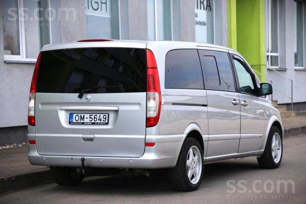 Grey Mercedes-Benz Vito 2011 in Riga, with an engine capacity of 2.20 L and mileage of 333 thousand km for 8995 €, photo 5 on AUTOMOTO.COM.LV