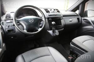 Grey Mercedes-Benz Vito 2011 in Riga, with an engine capacity of 2.20 L and mileage of 333 thousand km for 8995 €, photo 9 on AUTOMOTO.COM.LV