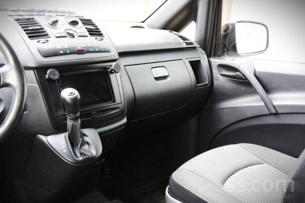 Grey Mercedes-Benz Vito 2011 in Riga, with an engine capacity of 2.20 L and mileage of 333 thousand km for 8995 €, photo 9 on AUTOMOTO.COM.LV