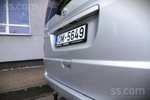 Grey Mercedes-Benz Vito 2011 in Riga, with an engine capacity of 2.20 L and mileage of 333 thousand km for 8995 €, photo 19 on AUTOMOTO.COM.LV
