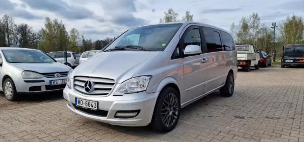 Pelēks Mercedes-Benz Vito 2011 Valmiera, ar dzinēja tilpumu 2.20 L un nobraukumu 330 tūkst. km par 6800 €, foto 6 vietnē AUTOMOTO.COM.LV