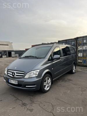Grey Mercedes-Benz Vito 2012 in Riga, with an engine capacity of 2.20 L and mileage of 344 thousand km for 9500 €, photo 2 on AUTOMOTO.COM.LV