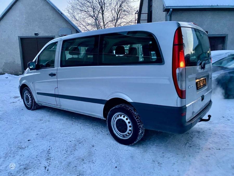 Pelēks Mercedes-Benz Vito 2012 Šauļi, ar dzinēja tilpumu 2.14 L un nobraukumu 280 tūkst. km par 5750 €, foto 3 vietnē AUTOMOTO.COM.LV