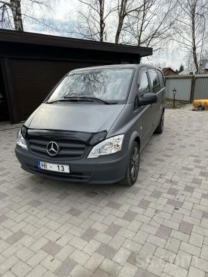 Pelēks Mercedes-Benz Vito 2014 Rīga, ar dzinēja tilpumu 2.10 L un nobraukumu 198 tūkst. km par 8650 €, foto 1 vietnē AUTOMOTO.COM.LV