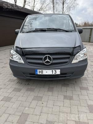 Pelēks Mercedes-Benz Vito 2014 Rīga, ar dzinēja tilpumu 2.10 L un nobraukumu 198 tūkst. km par 8650 €, foto 3 vietnē AUTOMOTO.COM.LV