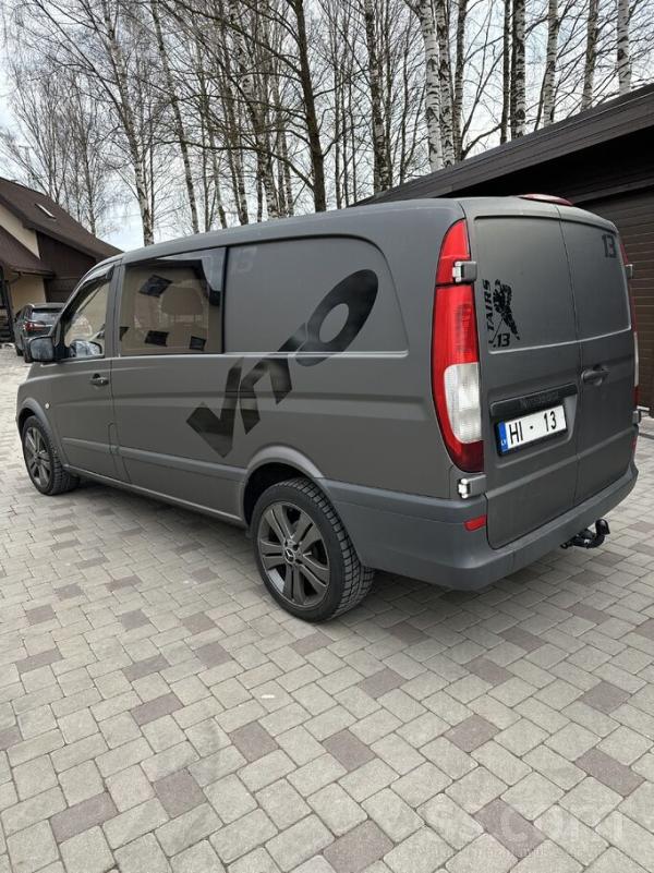 Pelēks Mercedes-Benz Vito 2014 Rīga, ar dzinēja tilpumu 2.10 L un nobraukumu 198 tūkst. km par 8650 €, foto 5 vietnē AUTOMOTO.COM.LV