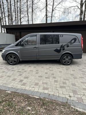 Pelēks Mercedes-Benz Vito 2014 Rīga, ar dzinēja tilpumu 2.10 L un nobraukumu 198 tūkst. km par 8650 €, foto 13 vietnē AUTOMOTO.COM.LV