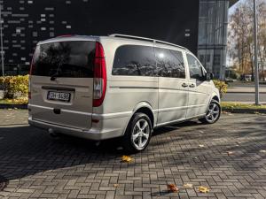 Grey Mercedes-Benz Vito 2014 in Riga, with an engine capacity of 2.20 L and mileage of 398 thousand km for 8500 €, photo 8 on AUTOMOTO.COM.LV