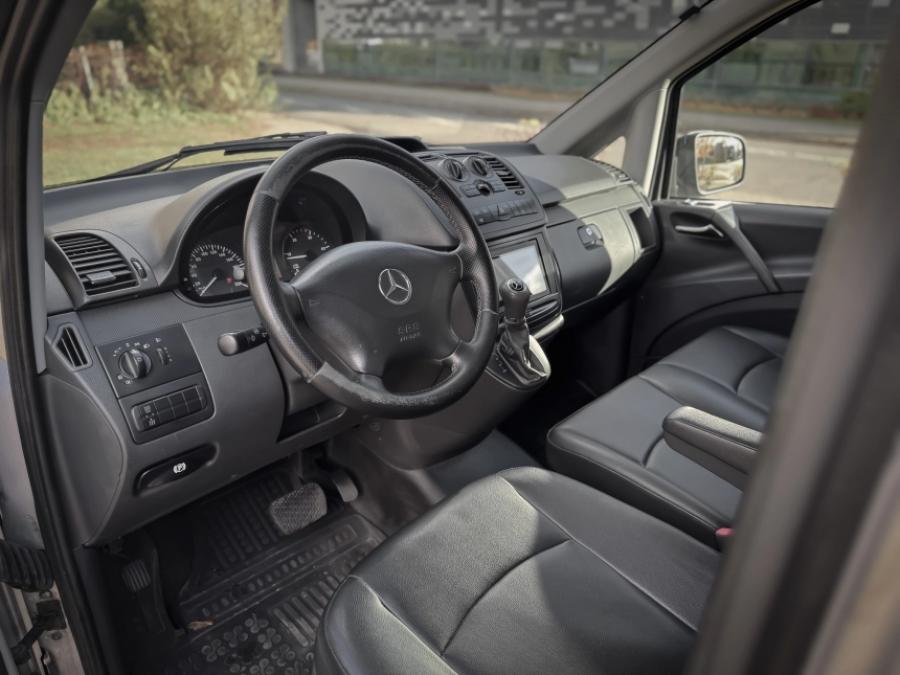 Grey Mercedes-Benz Vito 2014 in Riga, with an engine capacity of 2.20 L and mileage of 398 thousand km for 8500 €, photo 15 on AUTOMOTO.COM.LV