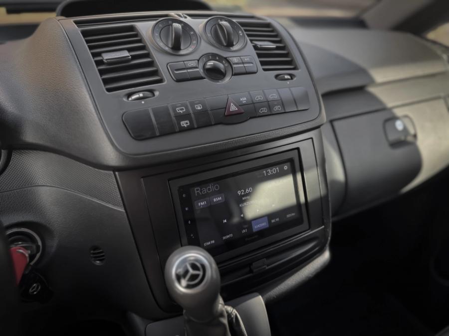 Grey Mercedes-Benz Vito 2014 in Riga, with an engine capacity of 2.20 L and mileage of 398 thousand km for 8500 €, photo 16 on AUTOMOTO.COM.LV